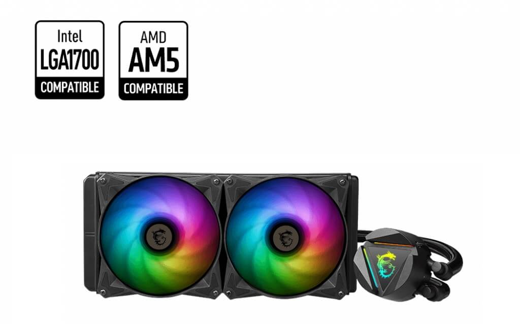 Watercooling MSI MAG CORELIQUID 240R V2 - Noir | GLHF.re